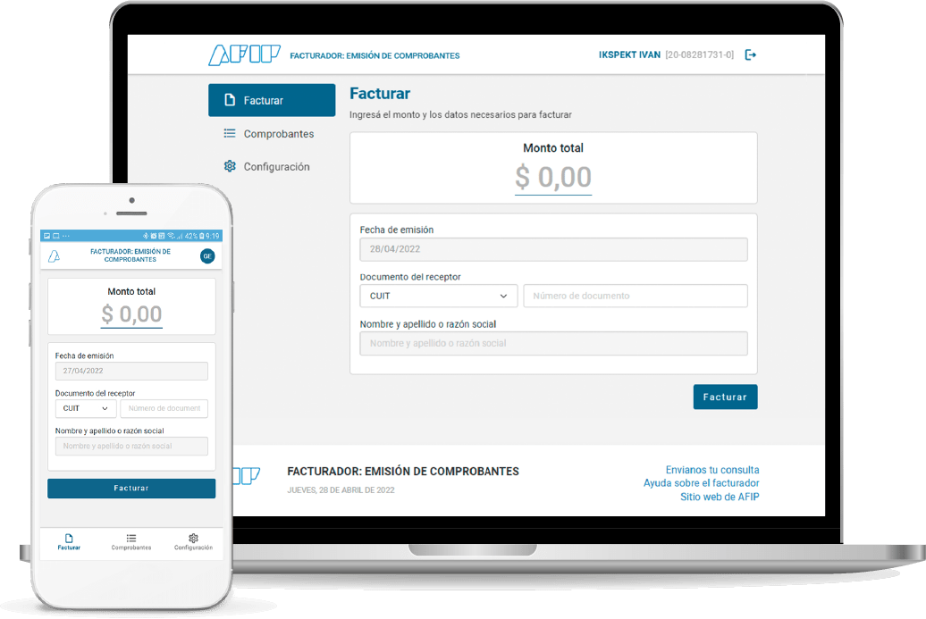 La AFIP y el nuevo facturador: cómo emitir comprobantes en tres pasos ...
